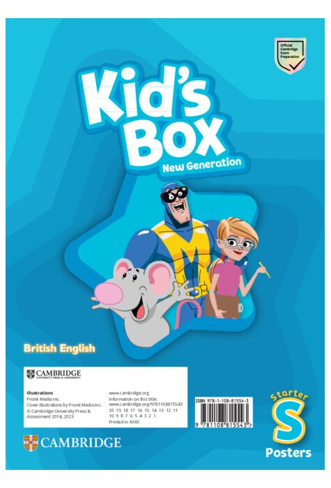 Kid's Box New Generation Starter Posters British English - ArtKlett